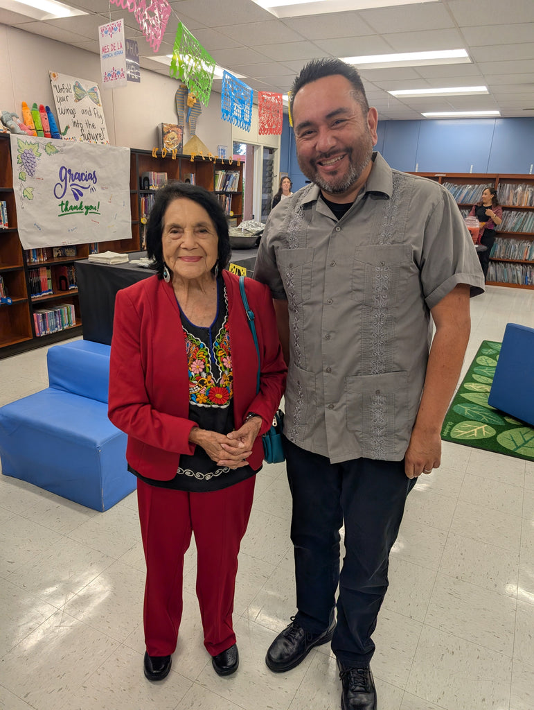 Dolores Huerta was in the house 🙌 – Paper Tacos Spanish Greeting Cards