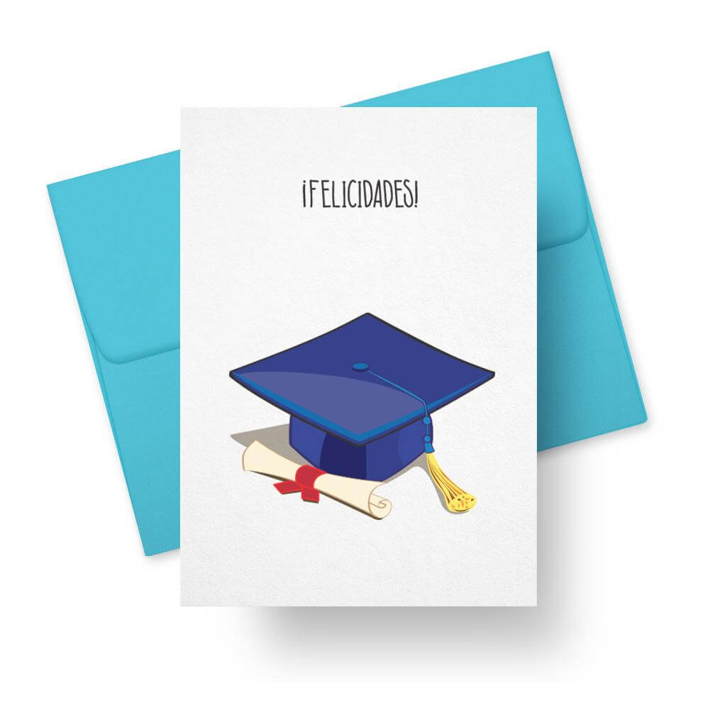 Felicidades - Graduation Card – Paper Tacos Spanish Greeting Cards