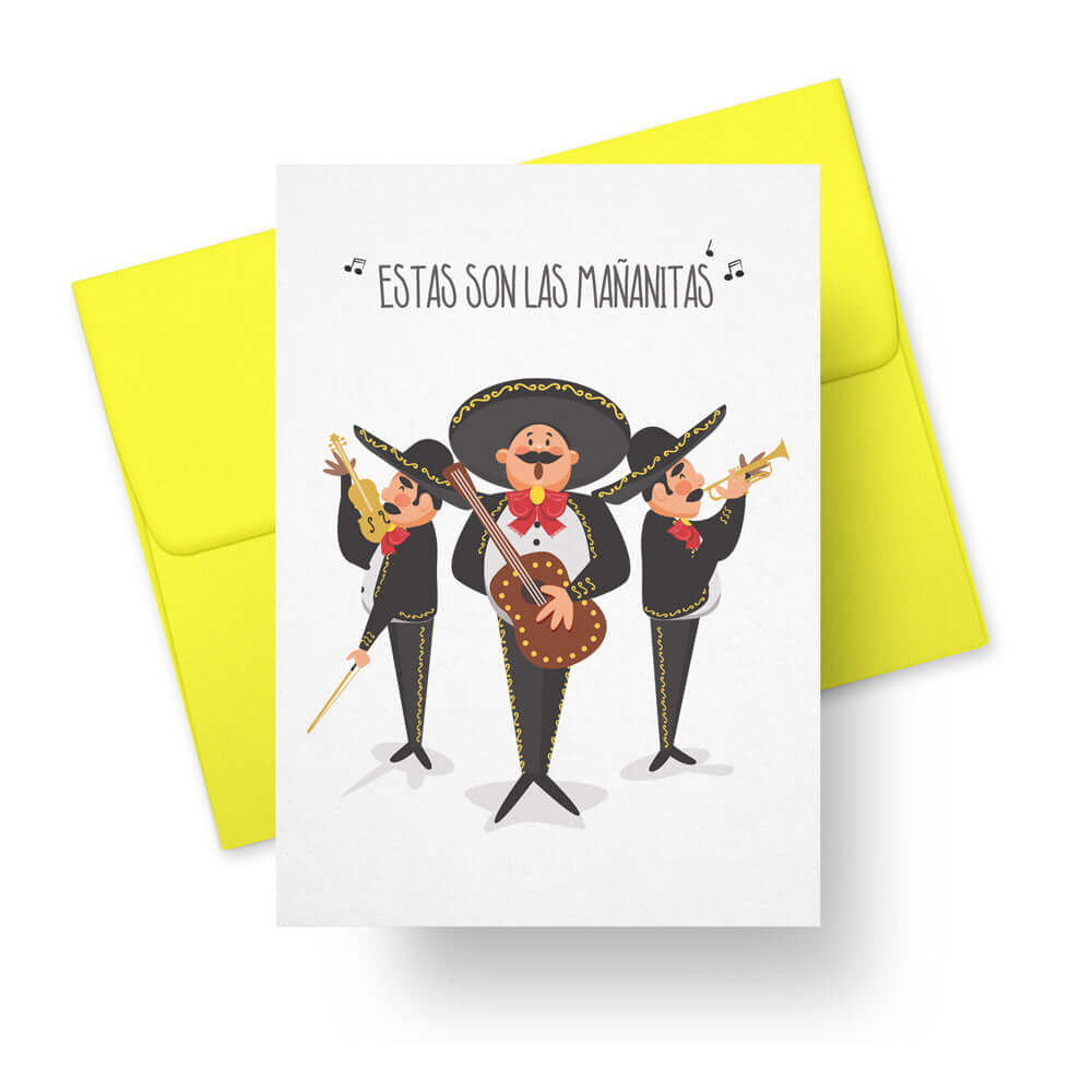 Las Mañanitas – Paper Tacos Spanish Greeting Cards
