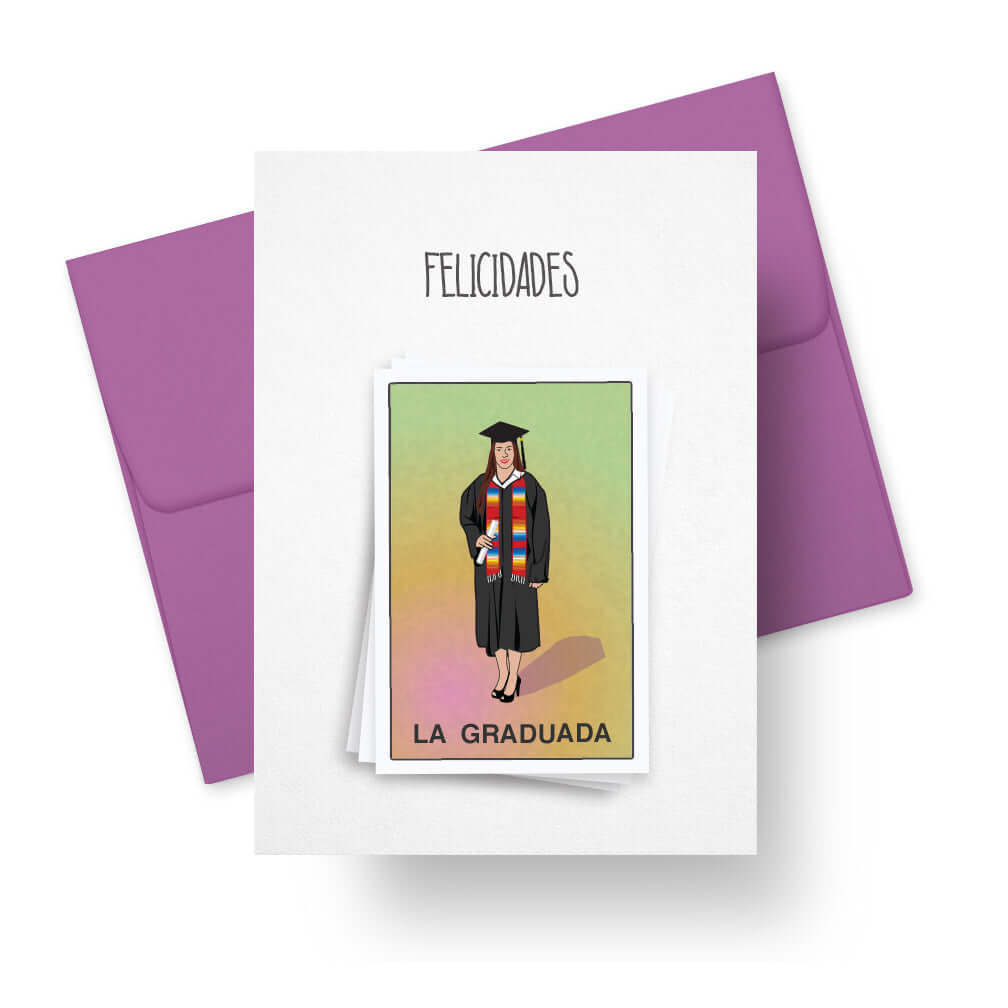 La Graduada – Paper Tacos Spanish Greeting Cards