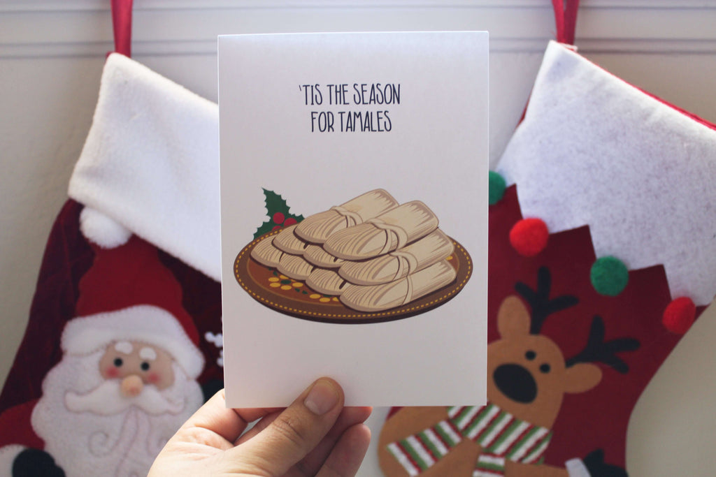 'Tis The Season For Tamales - Mexican Holiday Card – Paper Tacos ...