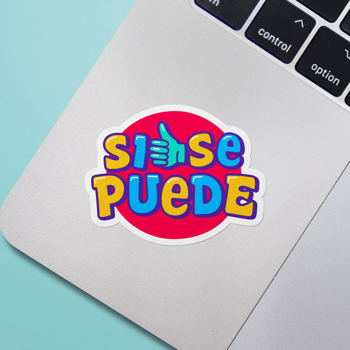Si Se Puede (Yes We Can) Sticker – Paper Tacos Spanish Greeting Cards