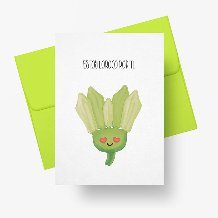 Estoy Loroco Por Ti (I am "loroco" crazy for you) – Paper Tacos Spanish ...