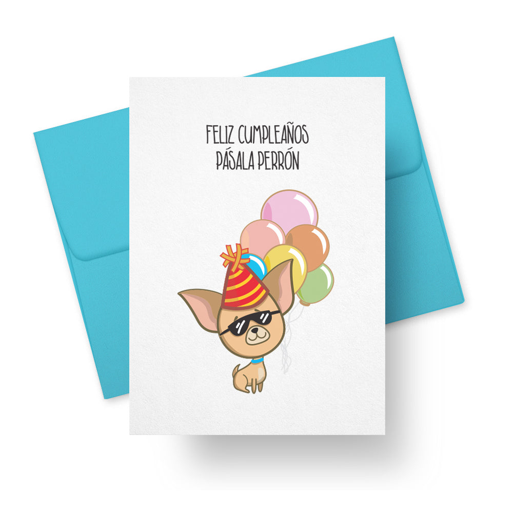 Cumpleaños Perron – Paper Tacos Spanish Greeting Cards