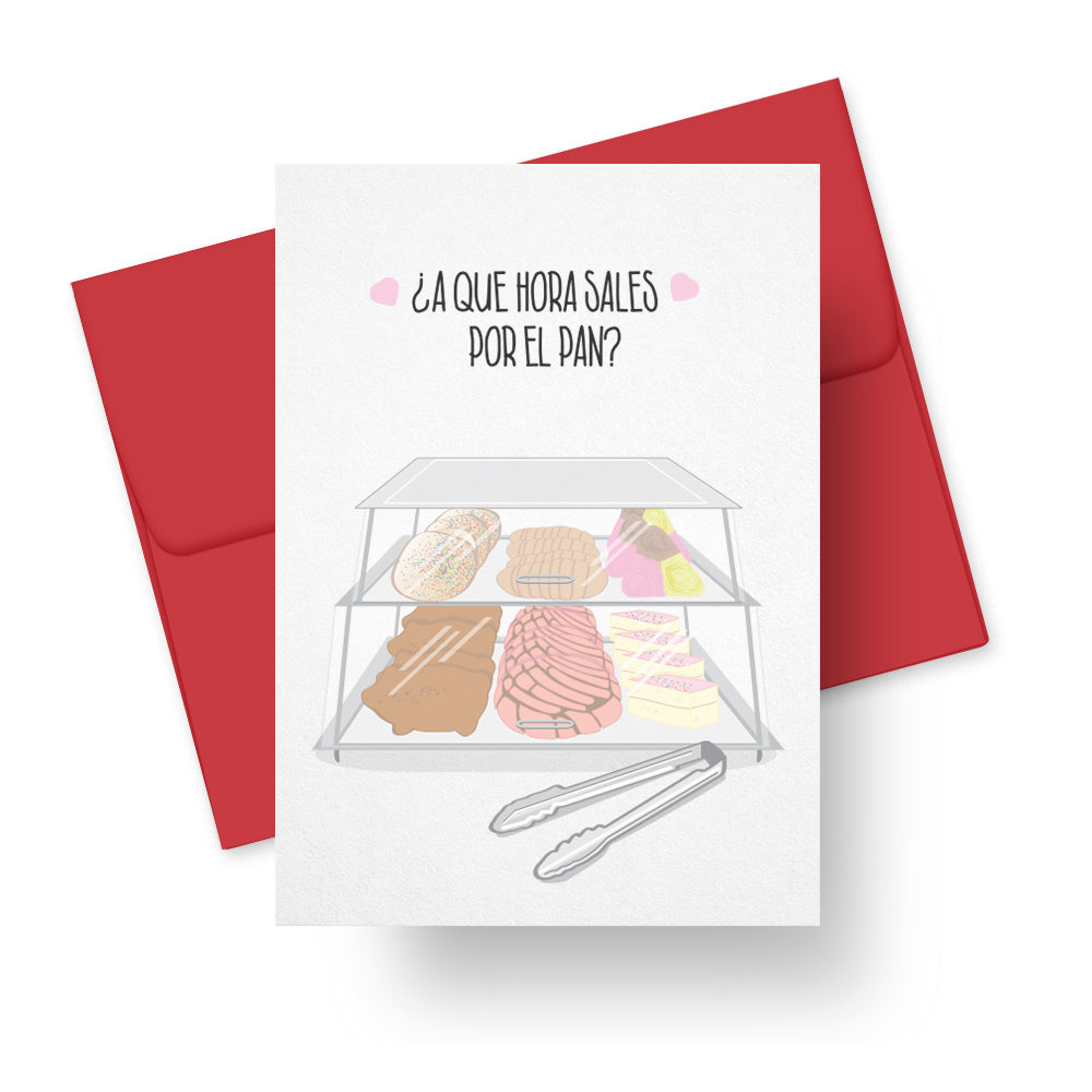 ¿Cuando Sales Por El Pan? – Paper Tacos Spanish Greeting Cards